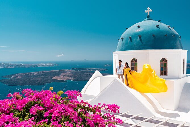 Private Flying Dress Photoshoot in Santorini - Practical Details and Value