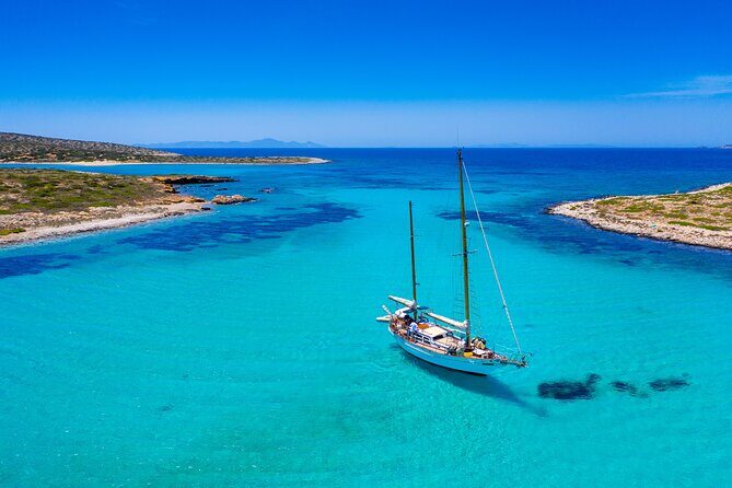 Private Full Day Tour in South Paros Caves Despotiko - An Authentic Sailing Day in South Paros