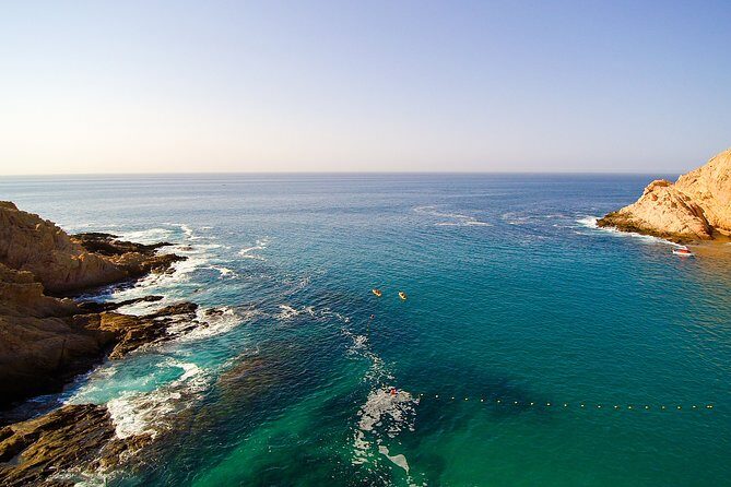 Private Glass bottom Kayak and snorkel at two Bays - Chileno Bay: Snorkeling and Relaxation