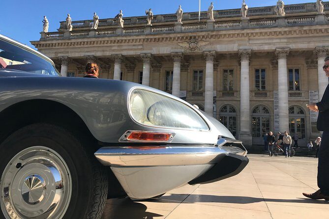 Private luxury tour of Bordeaux in a magnificent Citroen DS - 2 hours - A Closer Look at the Bordeaux Citroen DS Tour