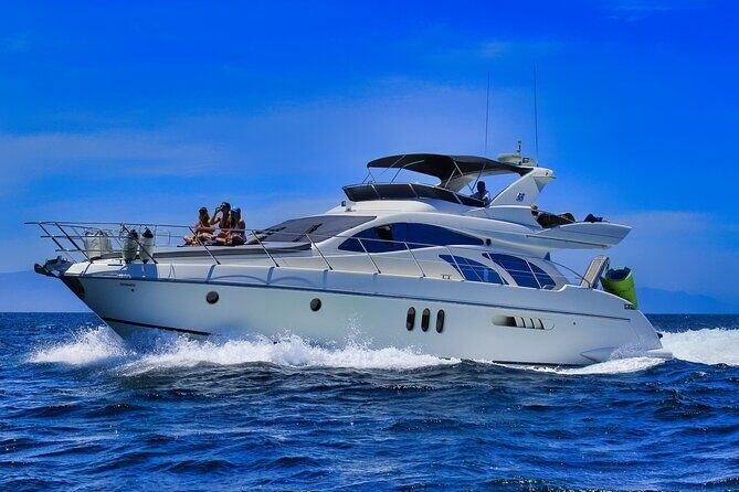 Private Luxury Yacht Chica 55' VIP All Inclusive + Jet Ski - The Experience: More Than Just a Boat Ride