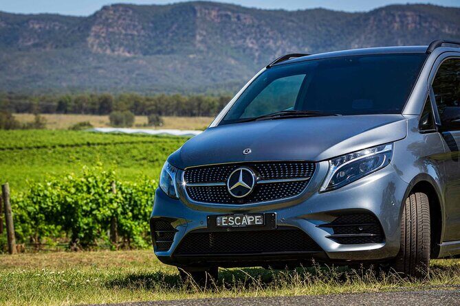 Private Mercedes V-Class Hunter Valley Escape from Sydney - Key Points