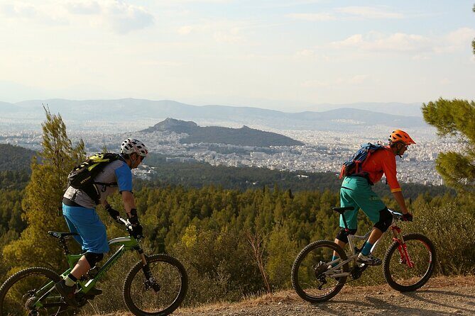 Private Mountain Bike,Trail Ride Tour of Mount Ymittos, Athens. - Scenic Stops and Views