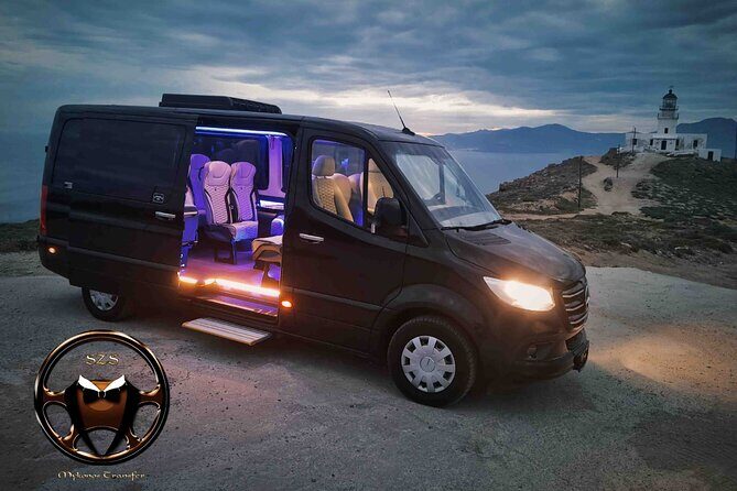 Private Mykonos Island tour by Luxury Minibus up to 11 passengers - Armenistis Lighthouse: Panoramic Views and a Bit of History