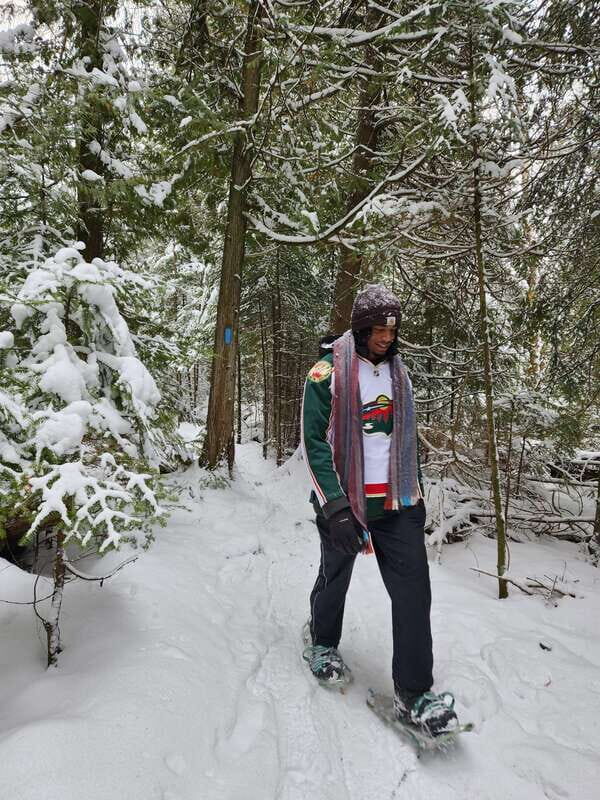 Private Nottawasaga Bluffs Caves Snowshoe-Creemore/Collingwd - The Allure of a Winter Snowshoe at Nottawasaga Bluffs