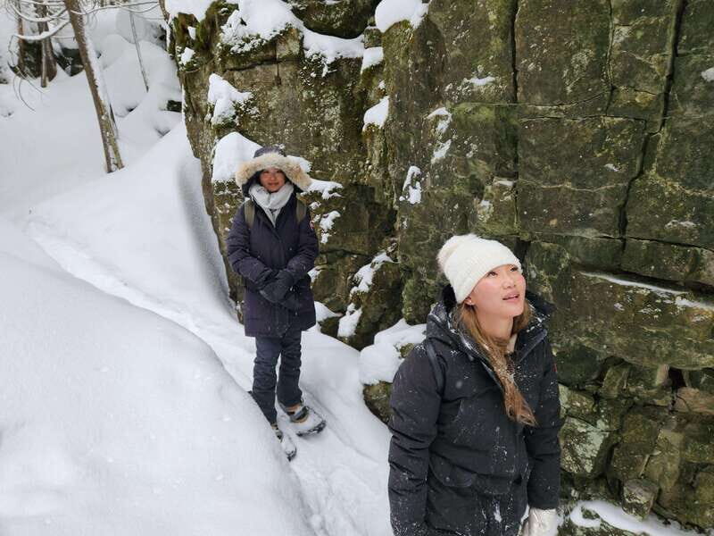 Private Nottawasaga Bluffs Caves Snowshoe-Creemore/Collingwd - Who Will Love This Experience?