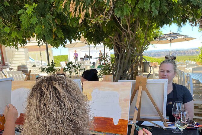 Private Paint and Sip Experience in Wine Country - Wine Tasting and Scenic Views