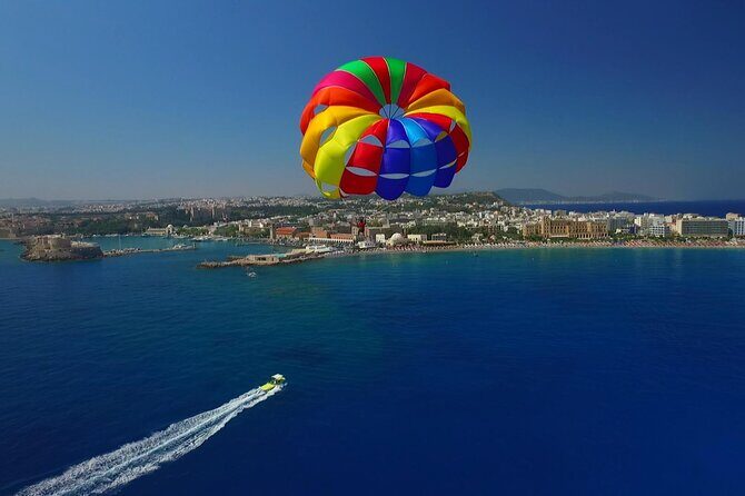 Private Parasailing at Rhodes Elli Beach - The Sum Up