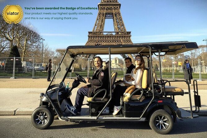 Private Paris Golf Cart Tour: Eiffel Tower & Hidden Gems - Key Points