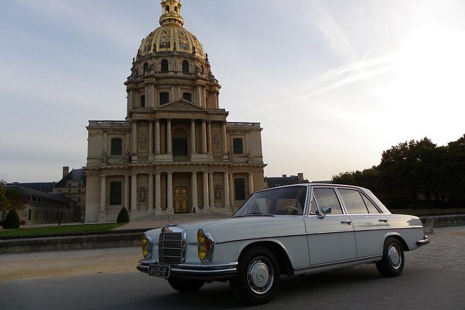 Private Paris guided Tour by classic 1970 Mercedes S Class - In The Sum Up