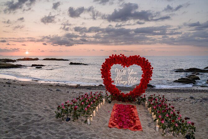 Private Photoshoot Giant Heart with Roses - What to Expect from the Photoshoot