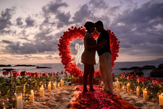 Private Photoshoot Giant Heart with Roses - Who Will Love This Tour?