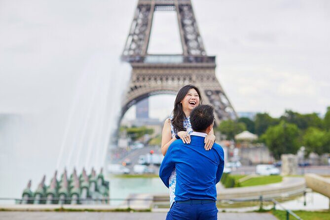 Private Proposal Photoshoot in Paris - The Itinerary and Location: Focusing on the Eiffel Tower
