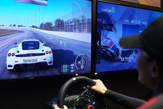 Private Racecar Driving Simulator in Thrillzone Queenstown - Key Points