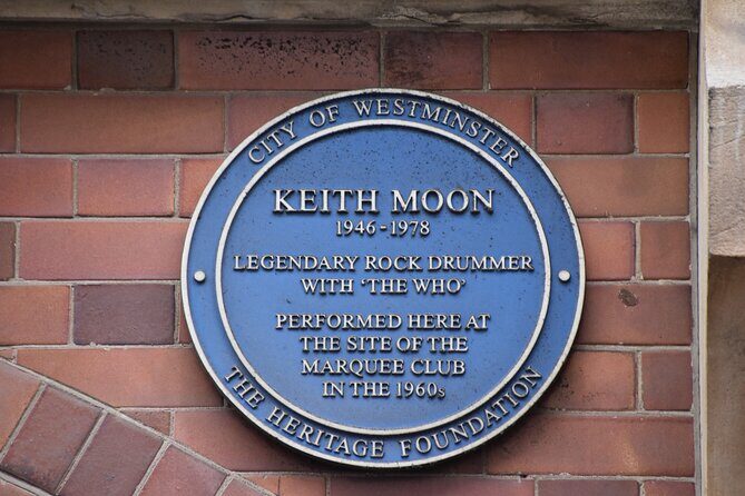 Private Rock 'n' Roll Music Tour of Central London - Key Points