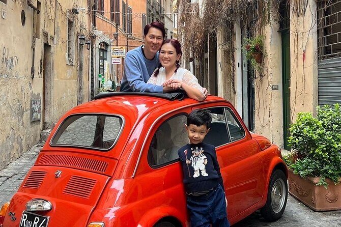 Private Rome Tour in Classic Red Fiat500 - What to Expect from the Itinerary
