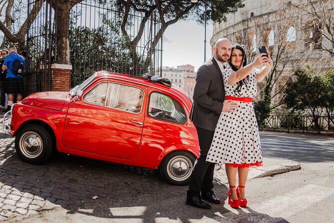 Private Rome Tour in Classic Red Fiat500 - The Sum Up