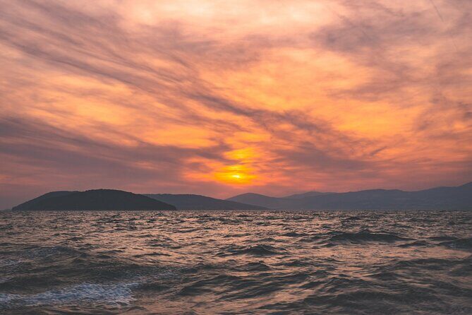 Private Sunset Tour from Split + Bottle of Wine Included - The Boat and Transportation