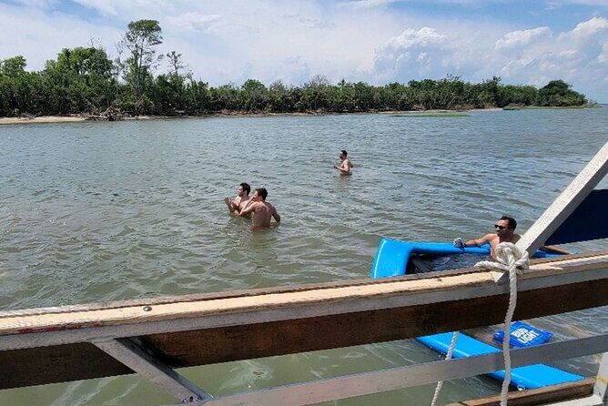 Private Tiki Boat Beach from Tybee Island Swim and Chill - An In-Depth Look at the Experience