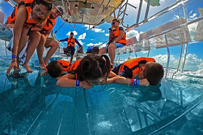 Private Tour Isla Mujeres excursion in Transparent Boat - The Sum Up