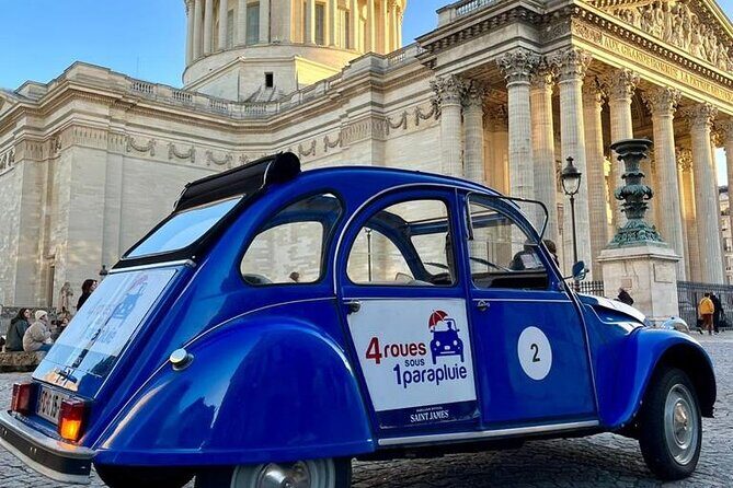 Private tour Paris Sightseeing 2 hours in Citroën 2CV - Why This Tour is a Great Choice
