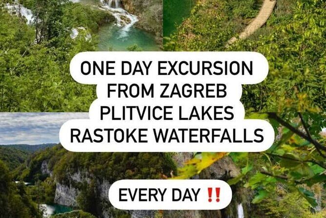 Private Tour Zagreb-Plitvice Lakes-Split Self-guided tickets inc - The Main Attraction: Plitvice Lakes National Park