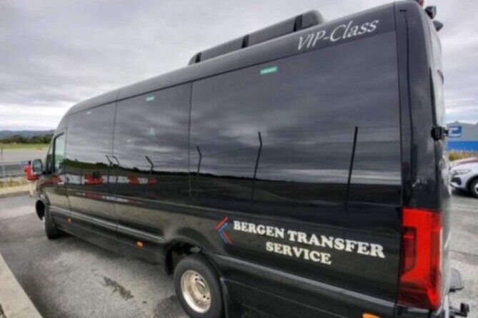 Private transfer From Bergen Airport - Hotels/Port 1-14 pax. - In The Sum Up