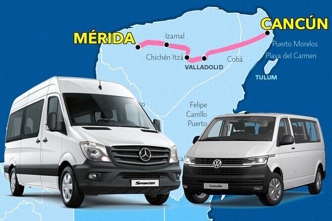 Private Transfer From Merida to Cancún - FAQ
