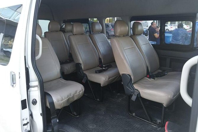 Private Transfer from Puerto Aventuras to Cancun Airport CUN by Minivan -Minibus - Key Points