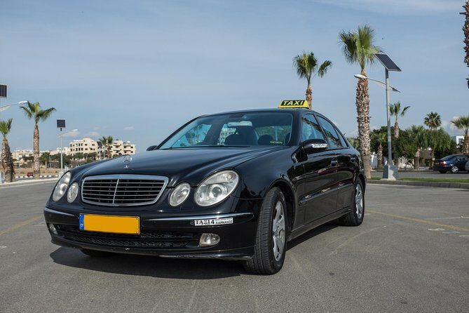 Private Transfer: Larnaca Airport to Ayia Napa with return 1-14 pax - The Booking and Process