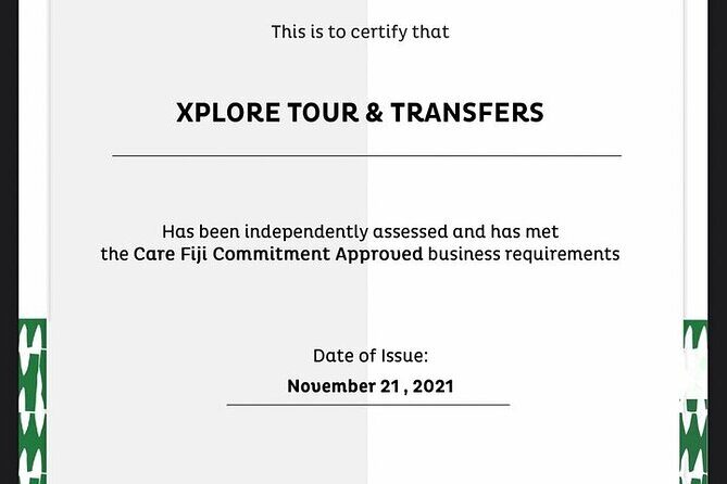 Private Transfer-Nadi International Airport to Hotels - Key Points