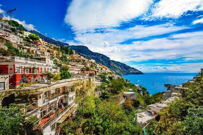 Private transfer: Naples to Positano, 2h in Vesuvius or Pompeii - Introduction