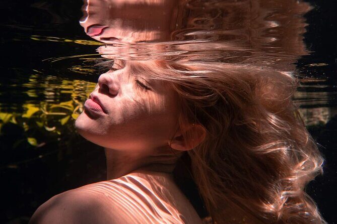 Private Underwater Photo Session with Cenote Entrance Included - Key Points