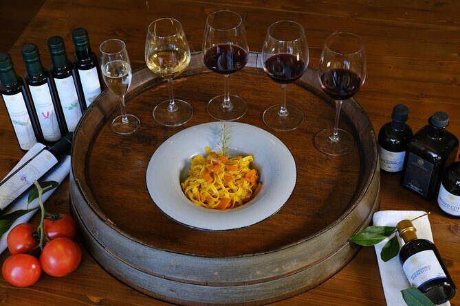 Private Wine & Evo Oil Tasting with Saffron Meal - Key Points