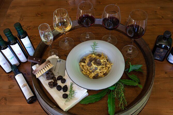Private Wine & Evo oil tasting with Truffle Meal - A Taste of Tuscany: Private Wine & Evo Oil Tasting with Truffle Meal