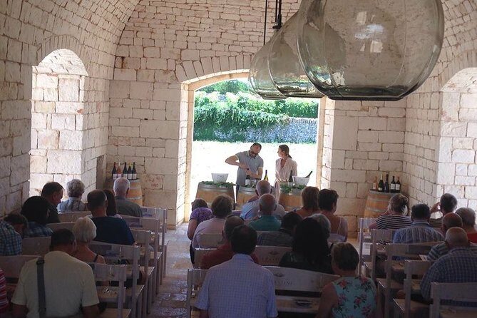 Private Wine Tour from Ostuni with Lunch including Alberobello and Locorotondo - Key Points