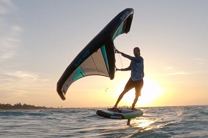 Private Wing Foil lesson in Cacun from Isla Blanca - Key Points