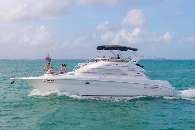 Private Yacht - 46 ft SeaRay Cancun Bay Snorkel 23P4 - The Authenticity and Personal Touch