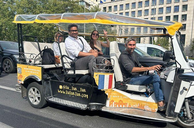 Privately Guided Panoramic Tour in Yellow Tuk Tuk from Madrid - The Itinerary in Detail