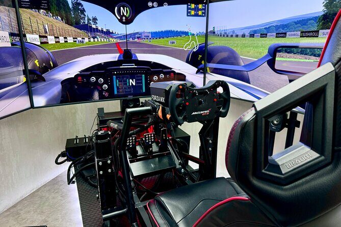 Professional racing simulator - An Immersive Experience at Cancun Airport