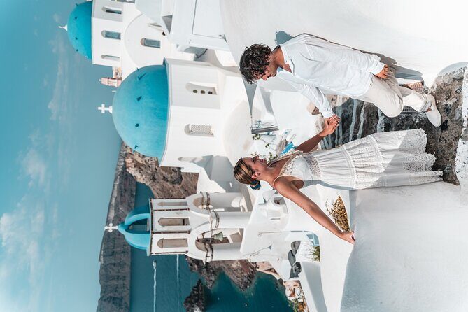 Proposal Photoshoot Santorini - The Value of the Digital Photos