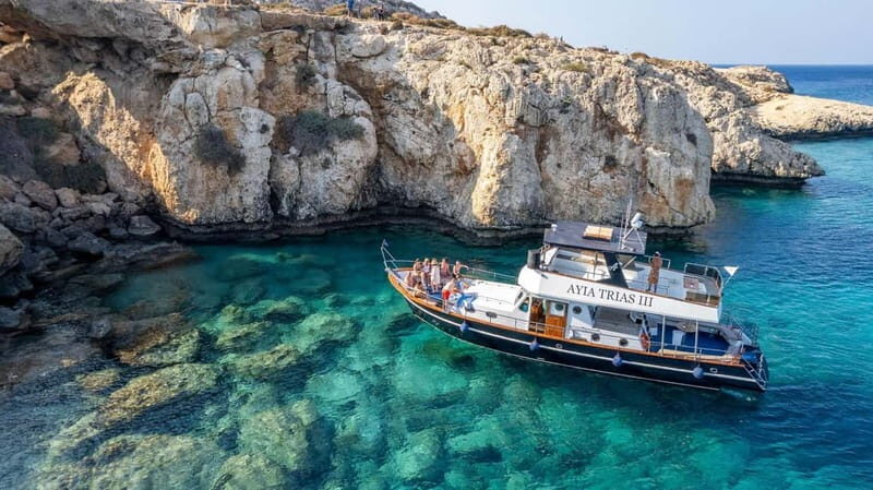 Protaras: Luxury Blue Lagoon Cruise / 3H, 2 Swim Stops - What Makes the Stops Special?