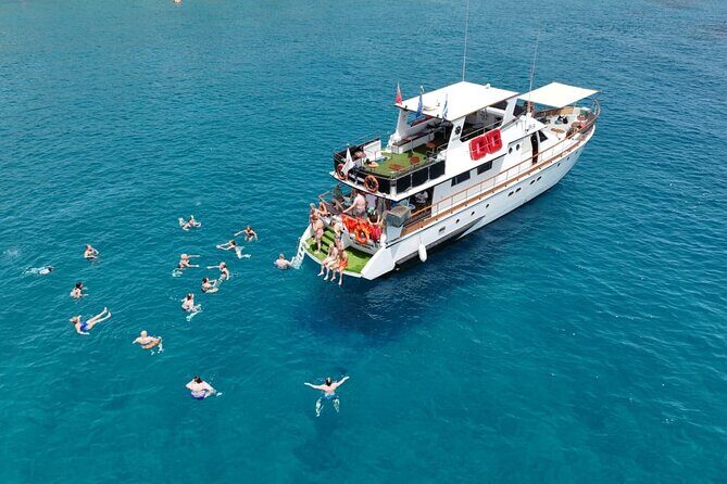 Protaras: Waterworld Value Cruise. 3 Swim Stops & slide! - An Overview of the Waterworld Value Cruise Experience