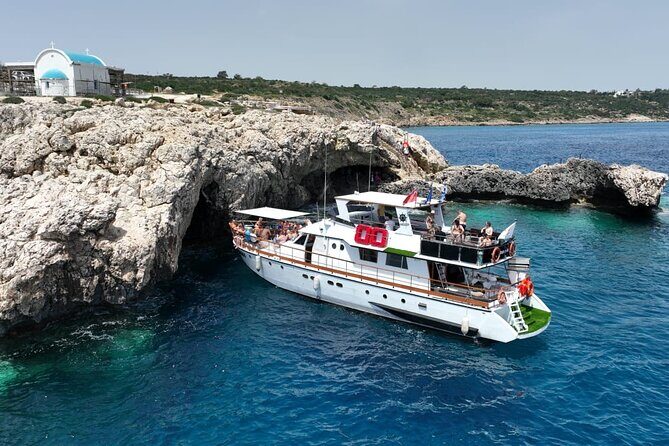 Protaras: Waterworld Value Cruise. 3 Swim Stops & slide! - The Boat and Comfort