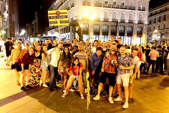 Pub Crawl Madrid-The Original since 2005-Shots-Fun-Clubs-Dance - Key Points  