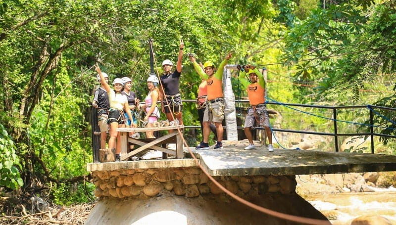 Puerto Vallarta: ZipLine Canopy River for Cruise Guests - Key Points