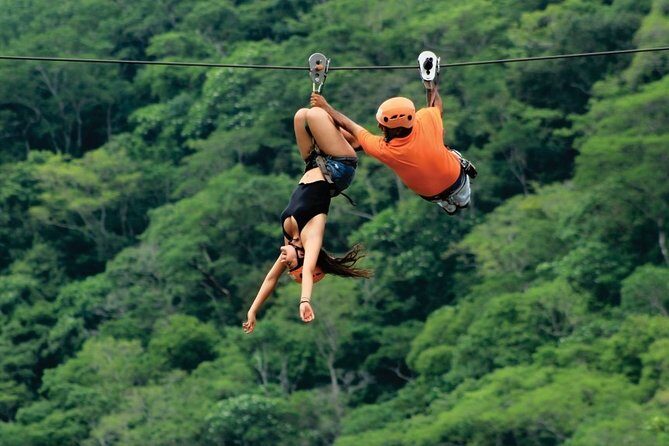 Puerto Vallarta's Best Canopy Zipline + Jorullo Bridge walk! - Key Points