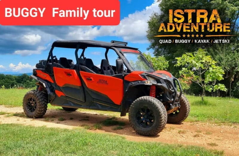 PULA AND ROVINJ: BUGGY FAMILY SAFARI 1, 2, 2.5 & 4 H - Key Points