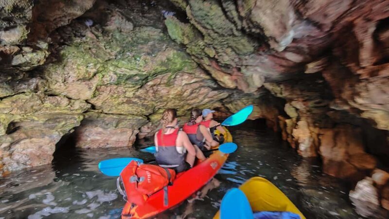 Pula: Cave Kayak Tour, Snorkeling and Island Jumping - Practical Details and What To Expect