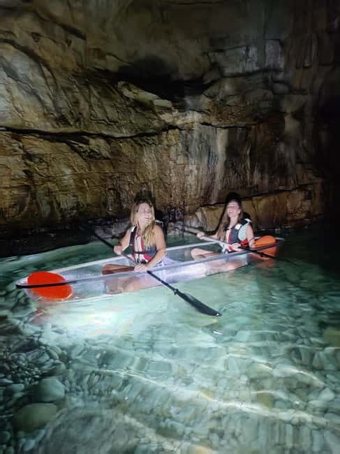 Pula: Cave Sunset/Night Tour in Transparent Kayak - The Sum Up